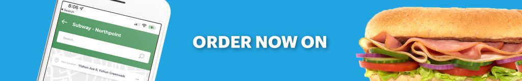 Order Now – Subway Singapore