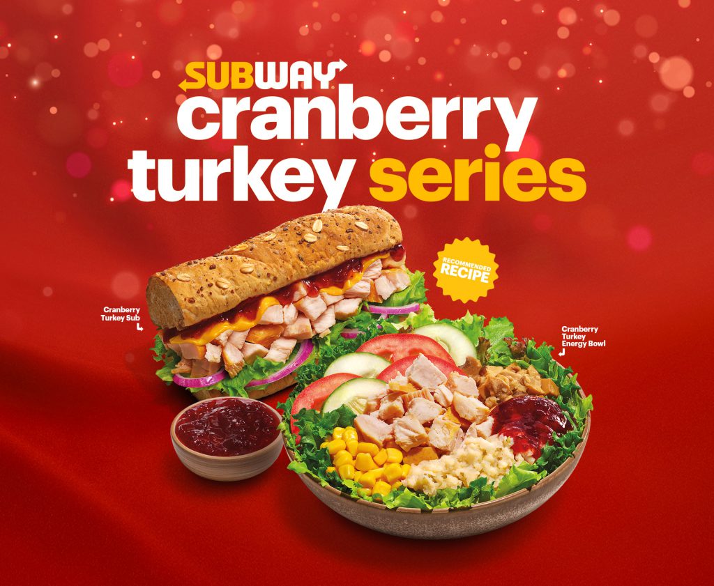 Eat Fresh Feel Good - Cranberry Turkey - Subway Singapore