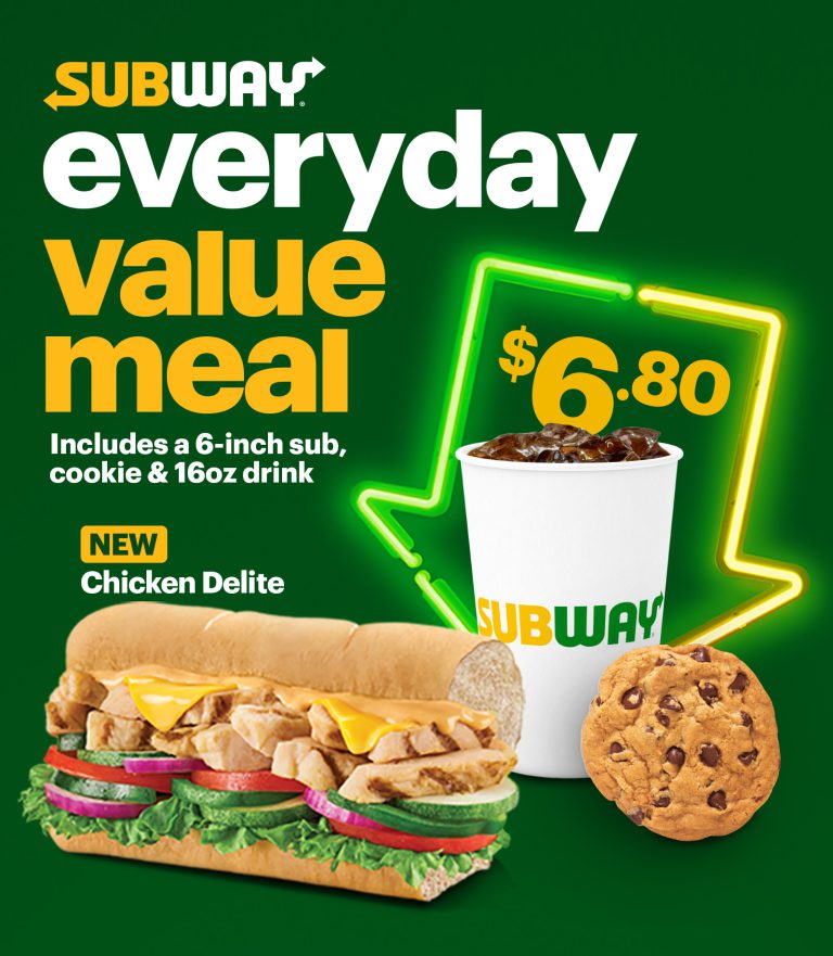 Everyday Value Meal – Subway Singapore